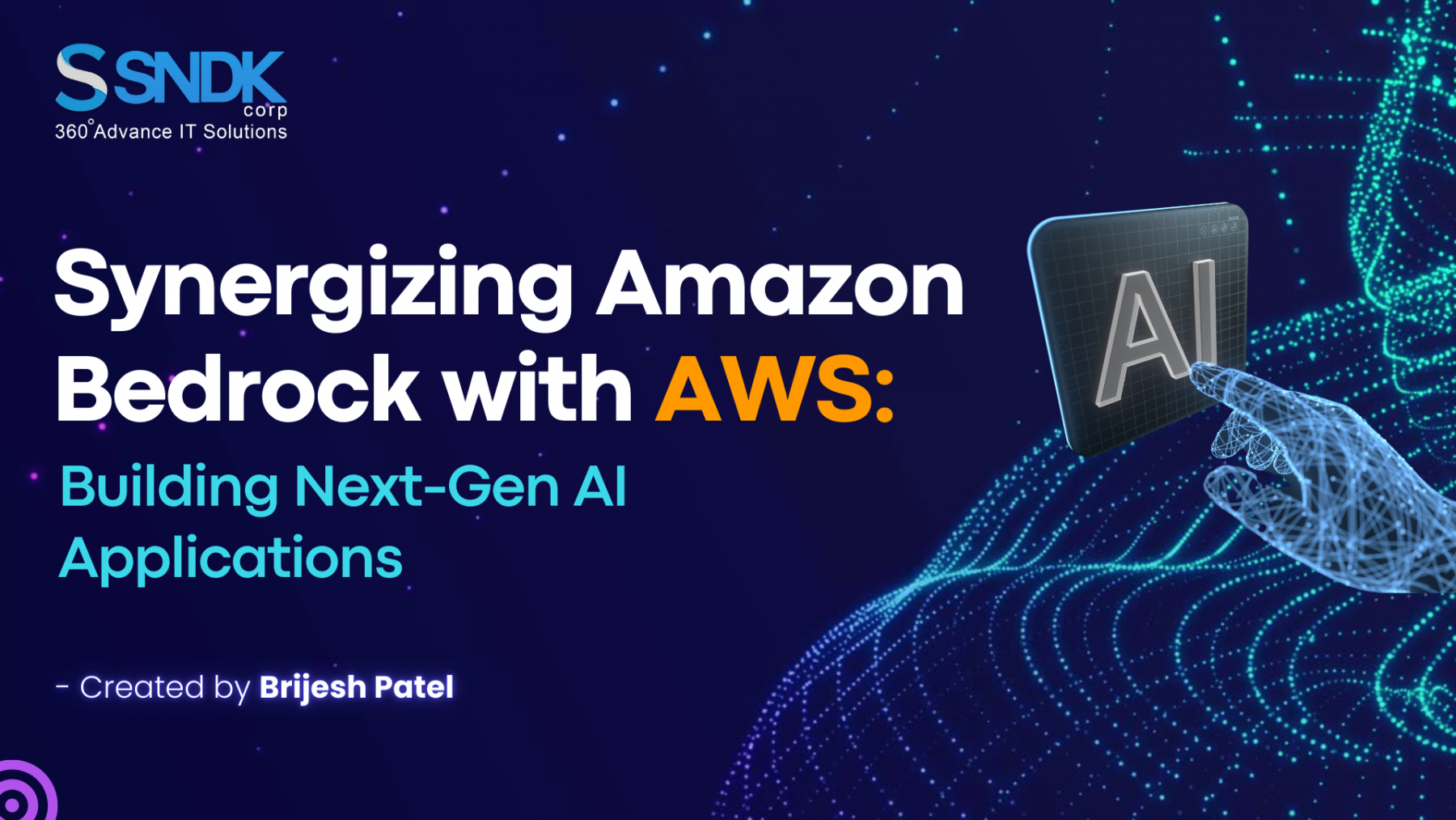 Synergizing Amazon Bedrock with AWS Building Next-Gen AI Applications